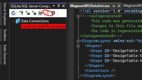 Tool not working on my environment · Issue #928 · ErikEJ/SqlCeToolbox · GitHub