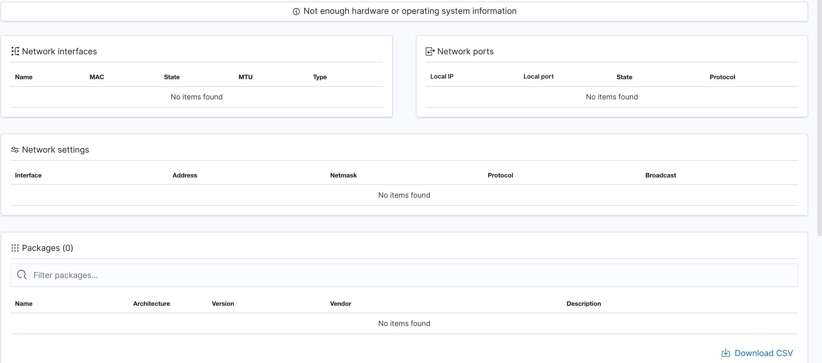 System inventory data is not displayed. · Issue #9940 · wazuh/wazuh ...