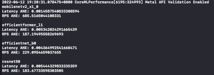 Latency 1.7ms for MobileNetV2 on iPhone12 seems to be inaccurate · Issue #9 · snap-research ...