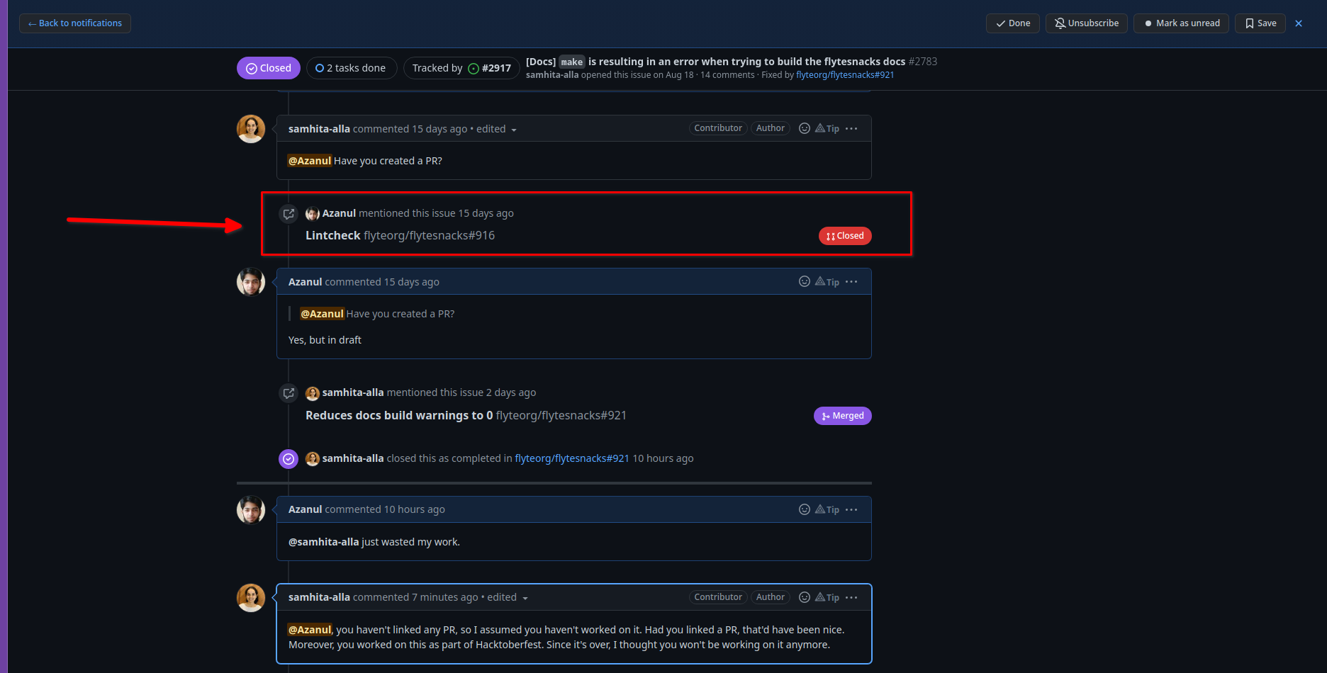 [Docs] `make` is resulting in an error when trying to build the ...