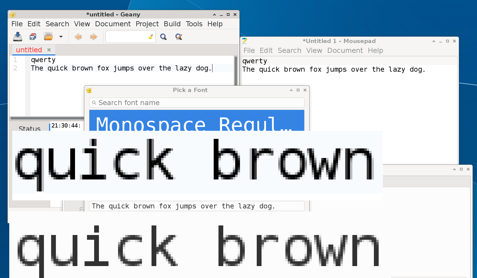 Font Hintstyle Antialias In Editor Differ From Settings Font · Issue 3610 · Geany Geany · Github