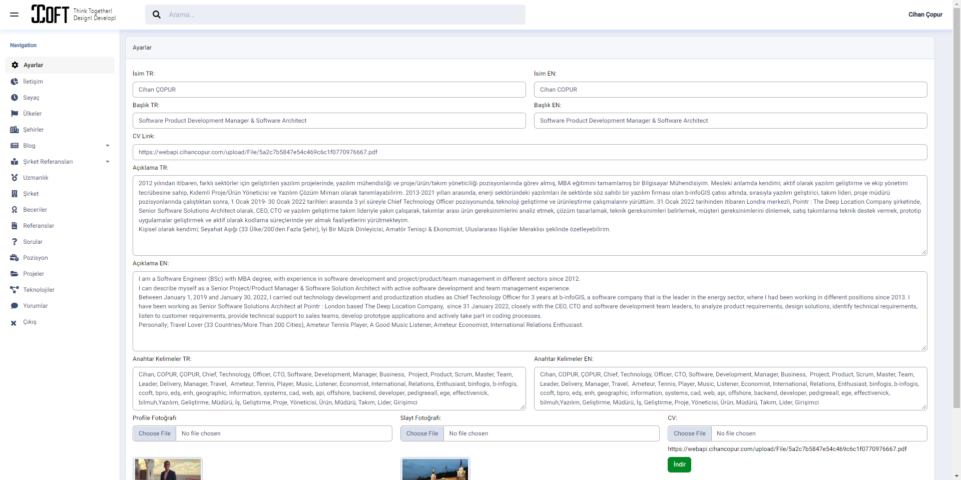 GitHub - RamazanHalid/ccoftAdminPanelFrontEnd