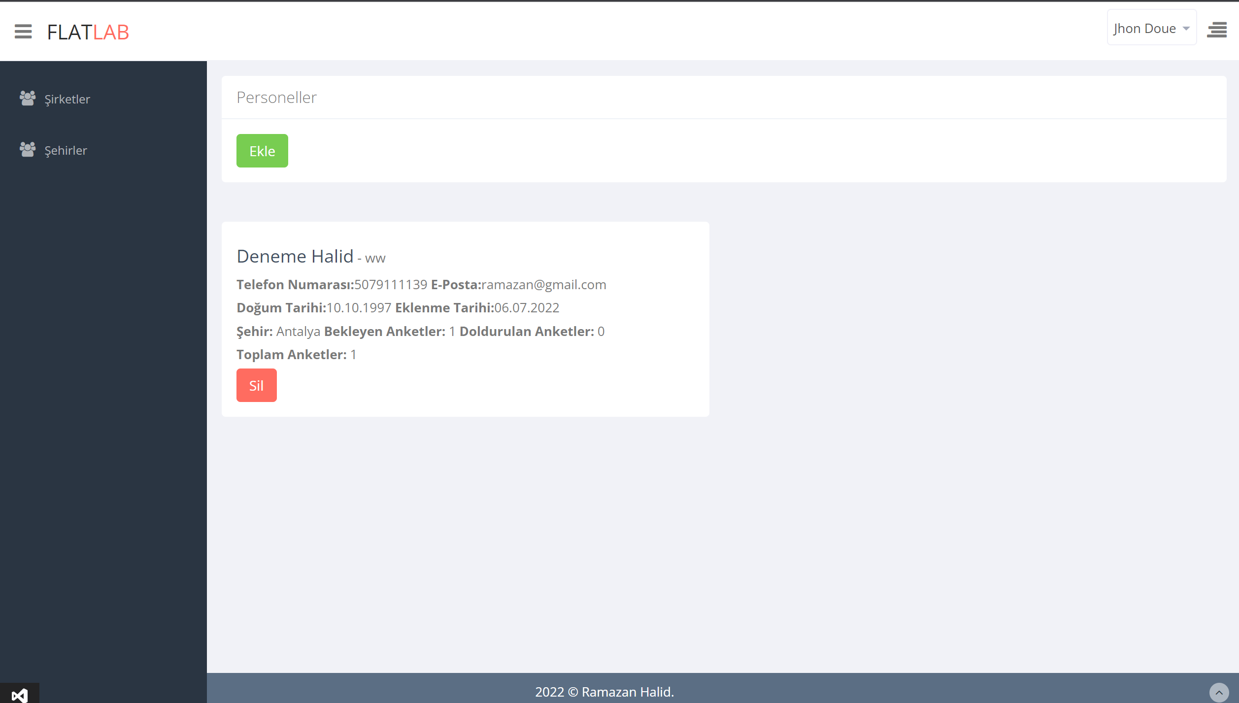 GitHub - RamazanHalid/SurveyApplication