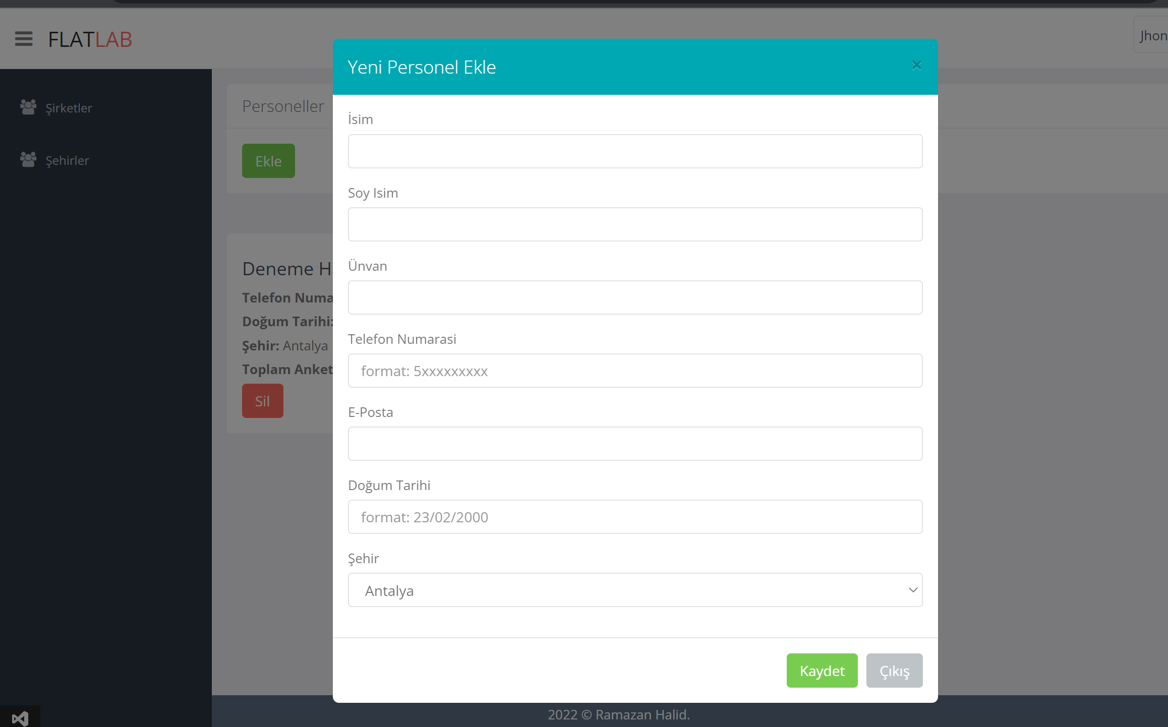 GitHub - RamazanHalid/SurveyApplication