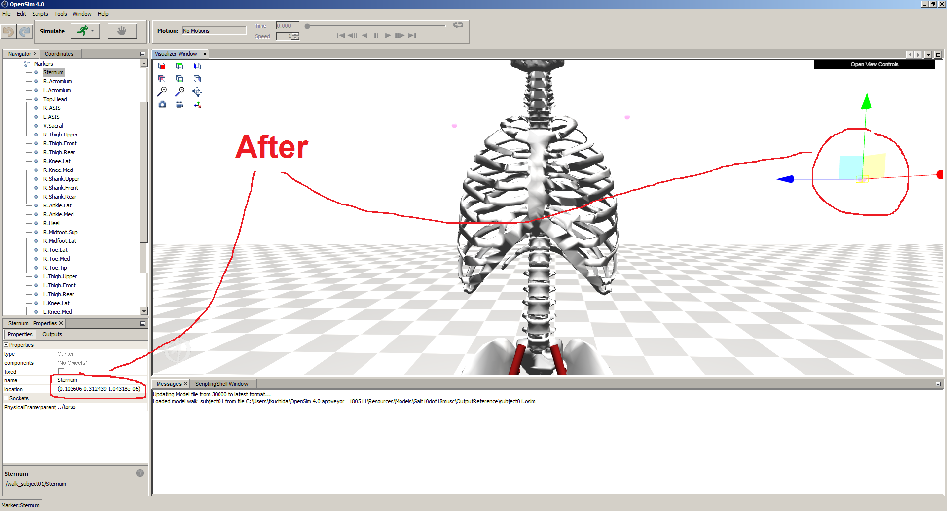 Marker's "location" property is not updated when marker is dragged in Visualizer, and new ...