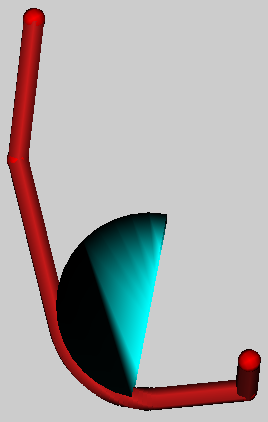 Wrap geometry quadrant display and muscle path around wrap object display unexpected · Issue ...