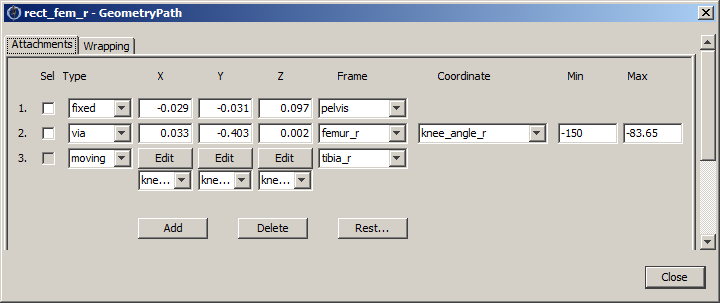 Muscle path visualization can be incorrect, depending on default model pose · Issue #831 ...