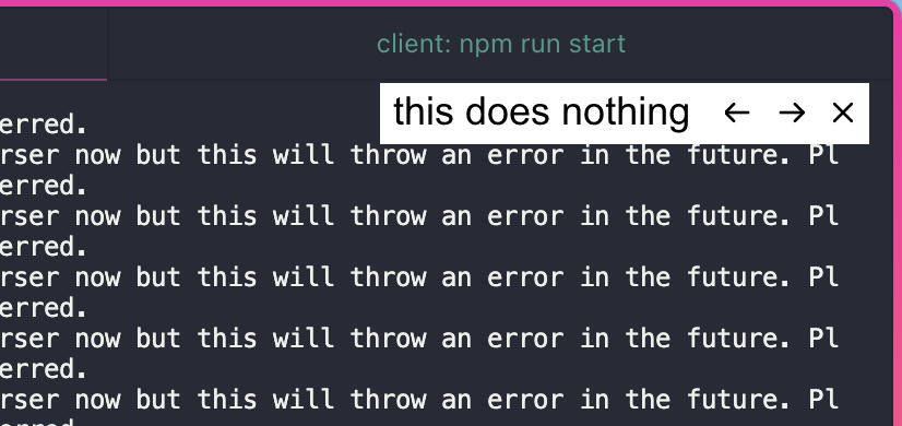 Feature Request Ctrl F Find In Scrollback · Issue 140 · Vercel Hyper · Github