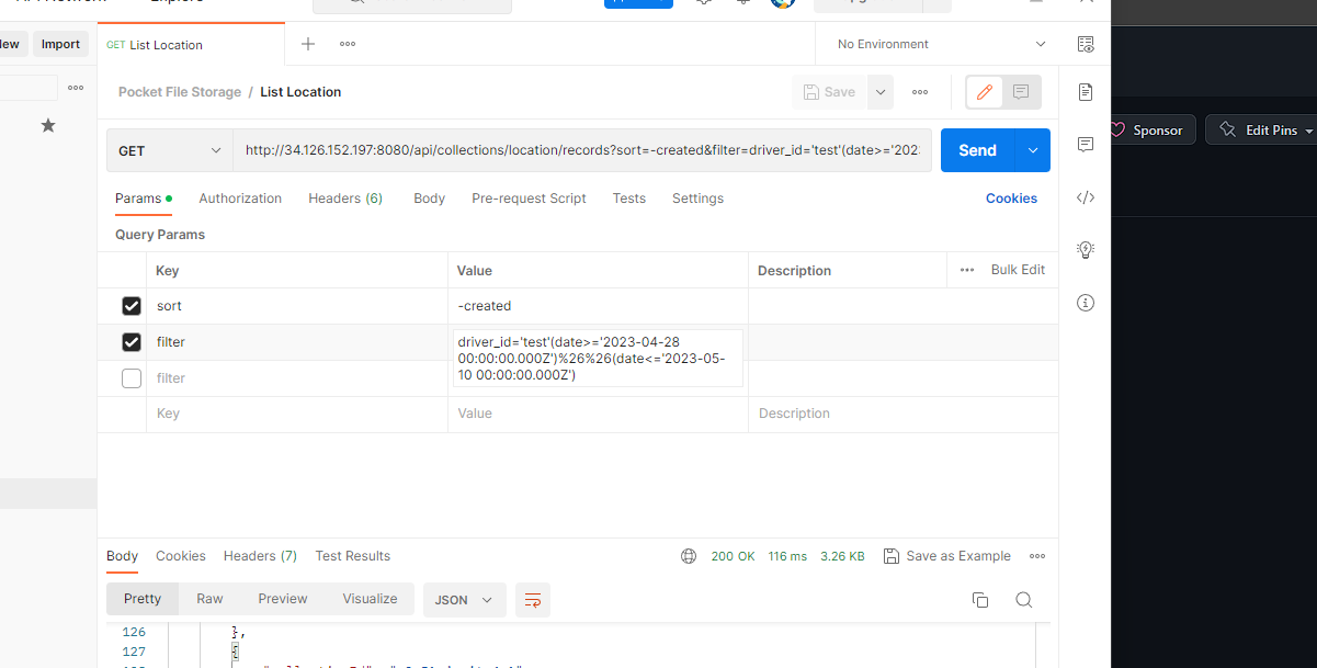 how to Query Date Range in filter with Http Request · pocketbase ...