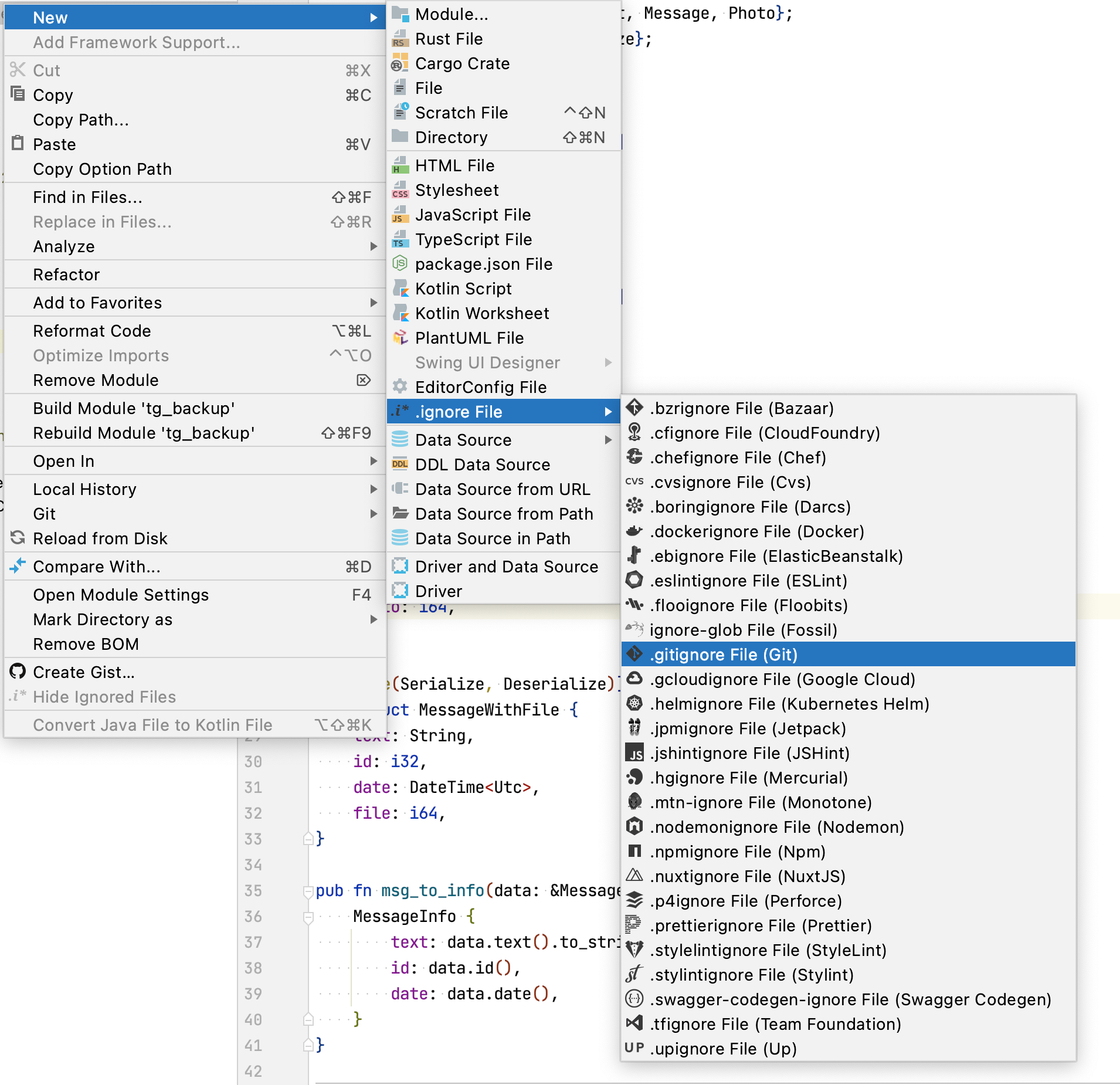 Promote .gitignore in the menu for git repos · Issue #657 · JetBrains/idea-gitignore · GitHub