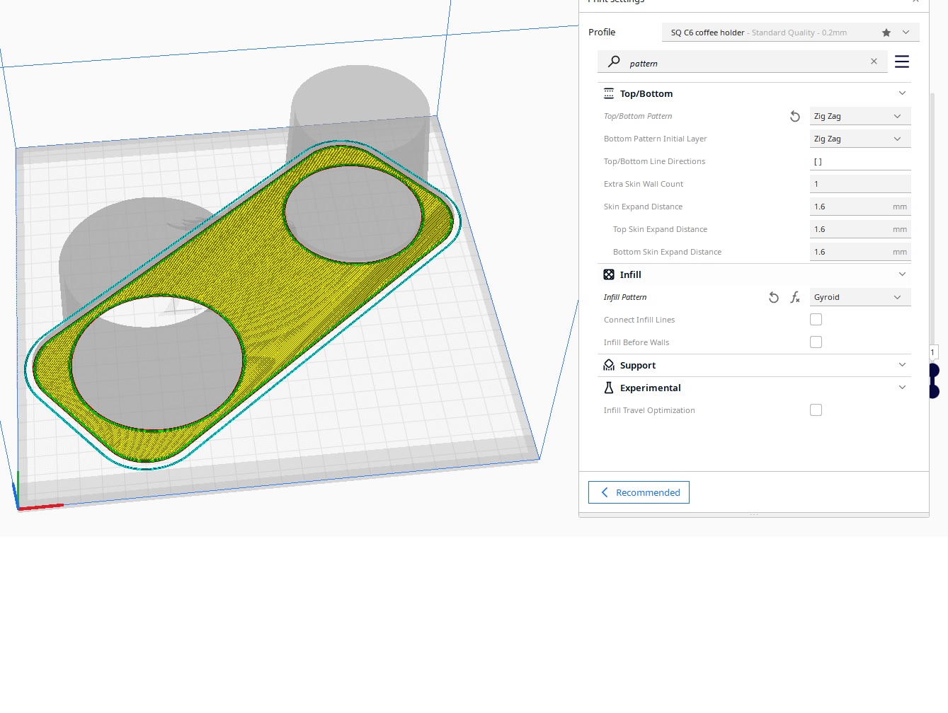 Bottom pattern same for Lines and Zig Zag · Issue #12509 · Ultimaker ...