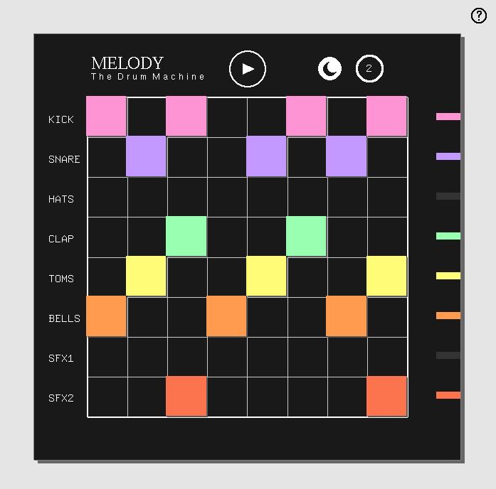 GitHub - sunrakerr/MelodyDrumMachine: A virtual drum machine made in OpenGL