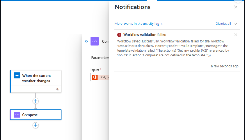 Automatically remove output tokens of deleted nodes from parameter inputs · Issue #2343 · Azure ...