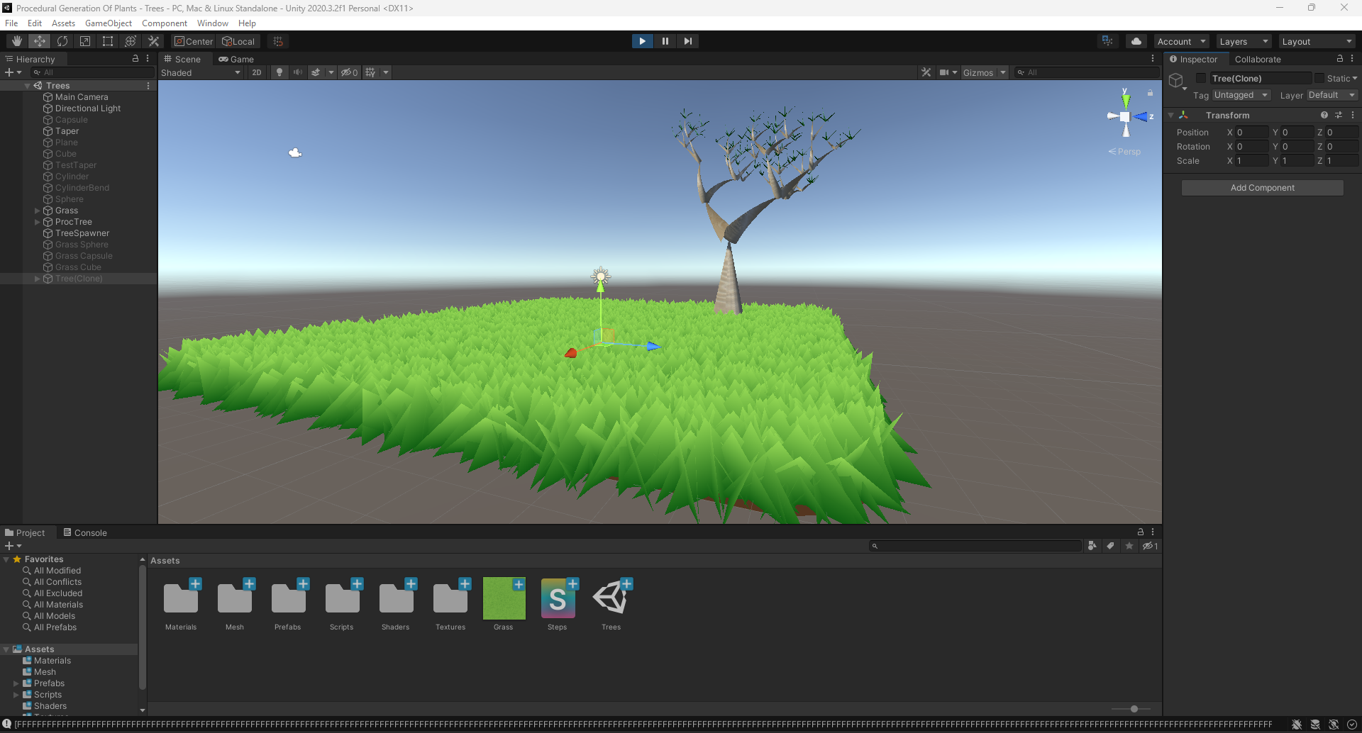 GitHub - NivaLado/Procedural-Generation-Of-Plants: Procedural Generation Of Plants
