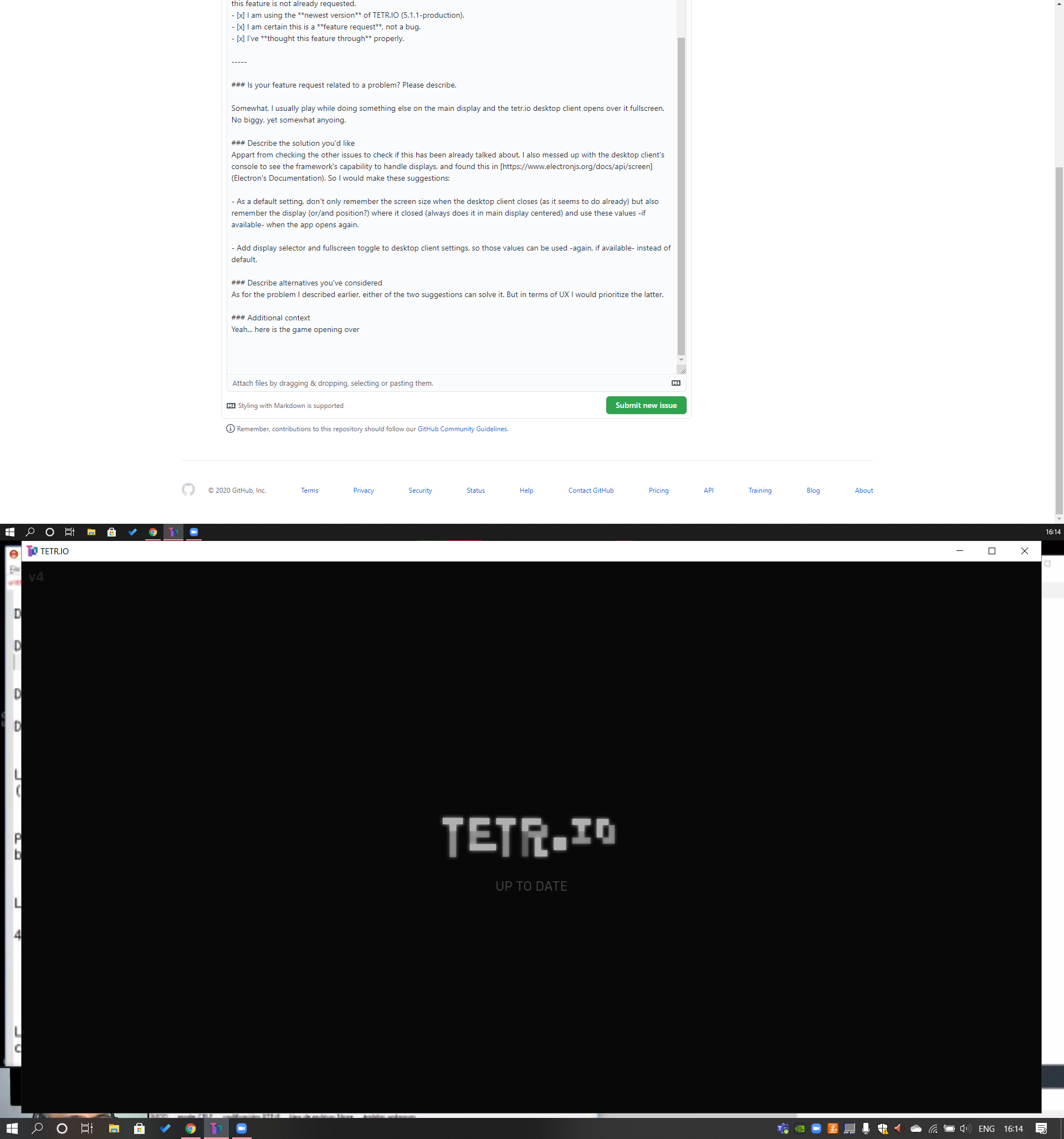 Adding monitor/display settings · Issue #524 · tetrio/issues · GitHub