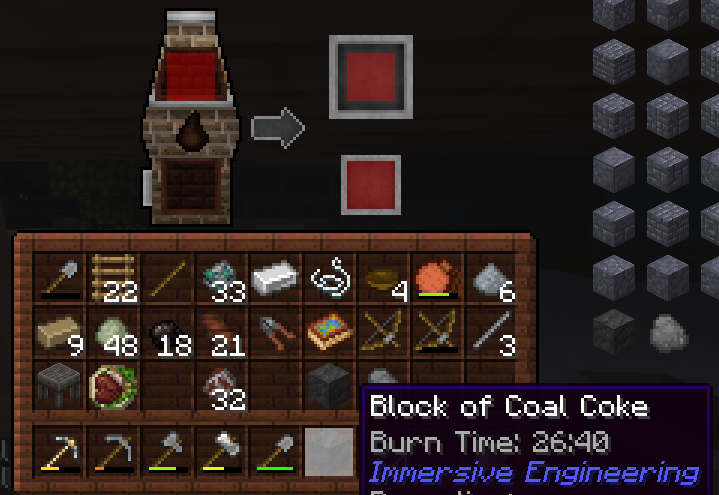 Pyrotech's Coal Coke block is not a valid fuel in the IE's Blast ...