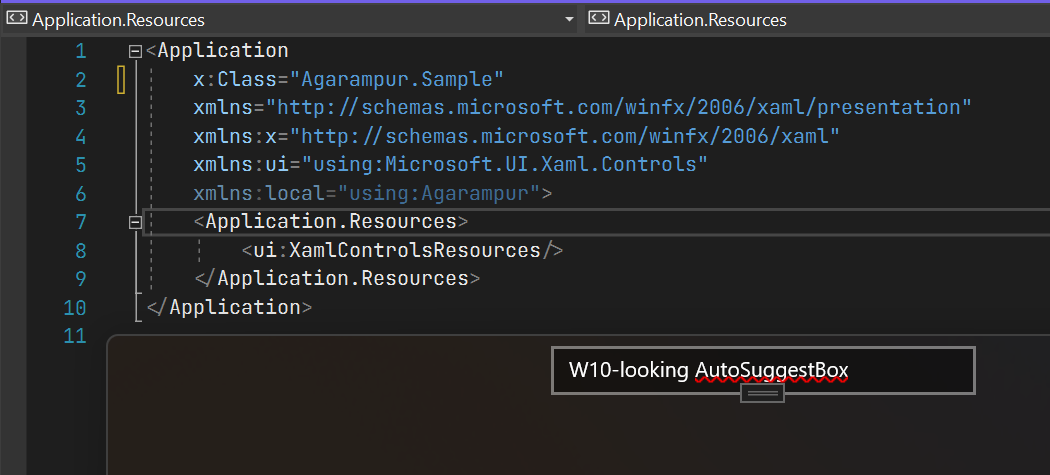 XamlControlsResources does not work when main program class is renamed · Issue #7311 · microsoft ...