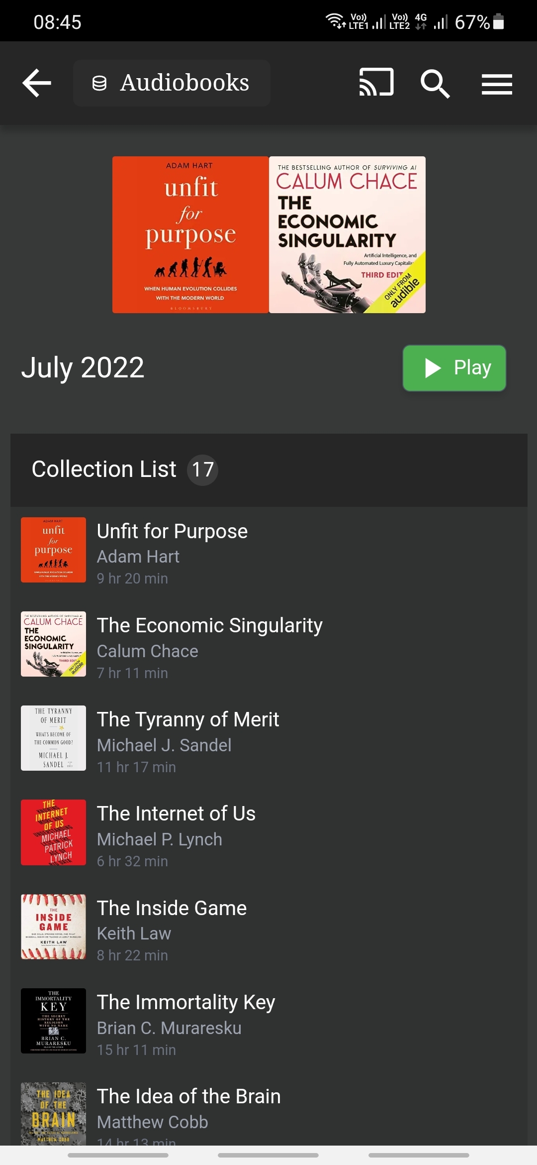 Some more details in the collection view (web app only) · Issue #943 · advplyr/audiobookshelf ...