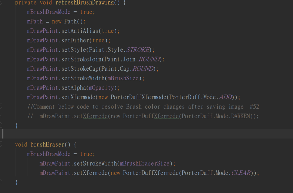 draw brush bug after eraser · Issue #80 · burhanrashid52/PhotoEditor · GitHub