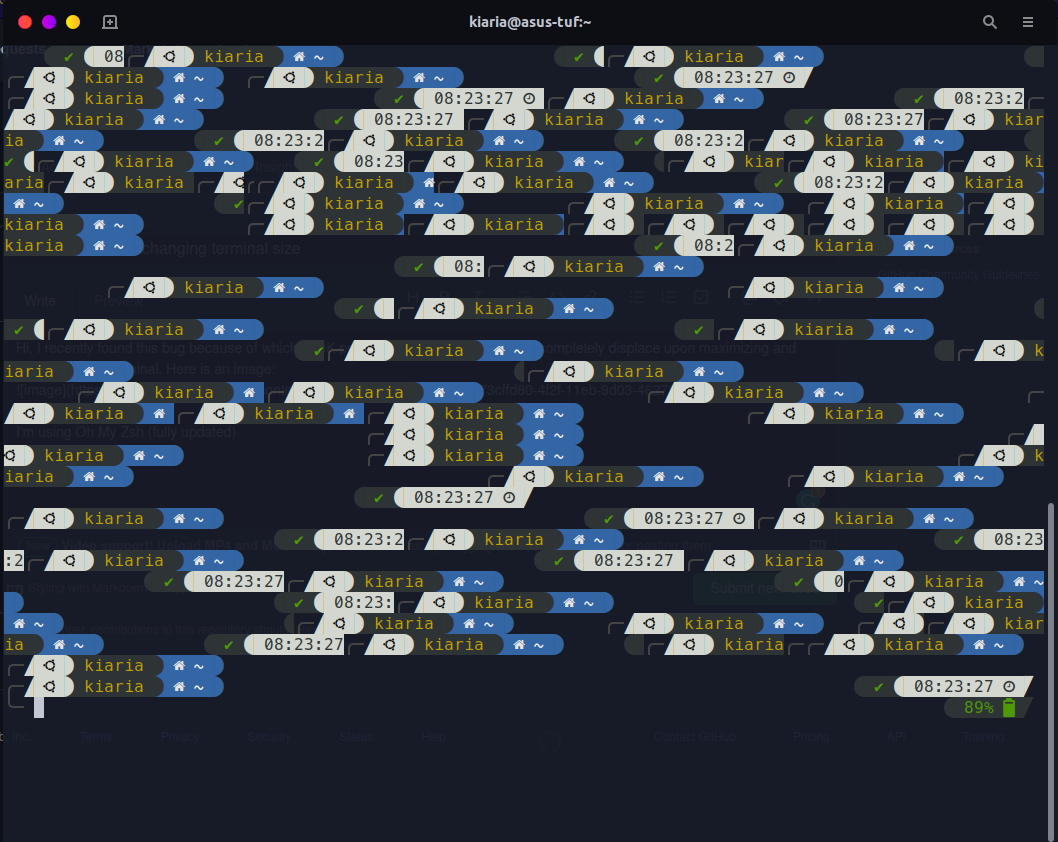 P10K clutters on changing terminal size · Issue #1201 · romkatv ...