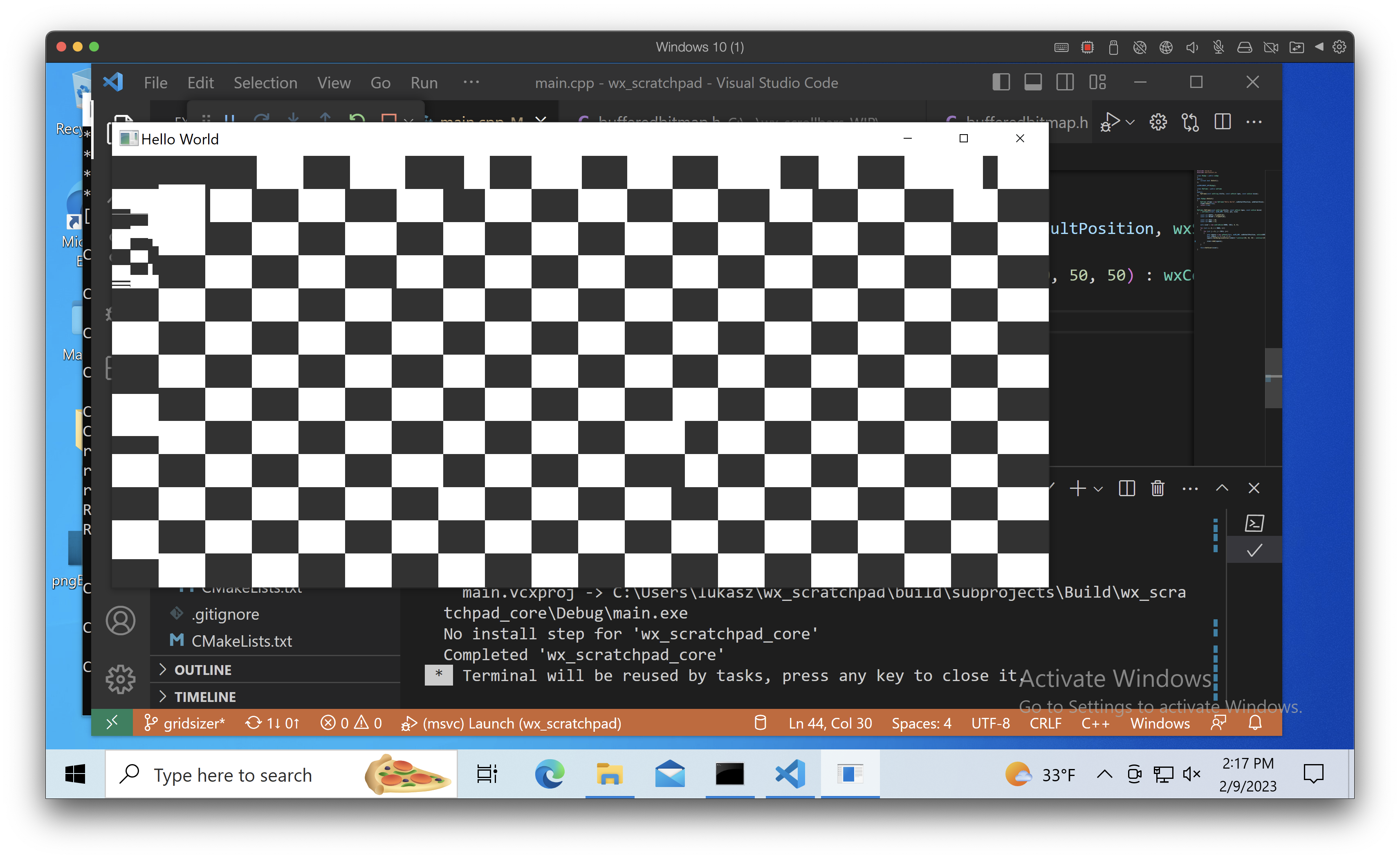 wxGridSizer redraw problem on Windows · Issue #23242 · wxWidgets/wxWidgets · GitHub