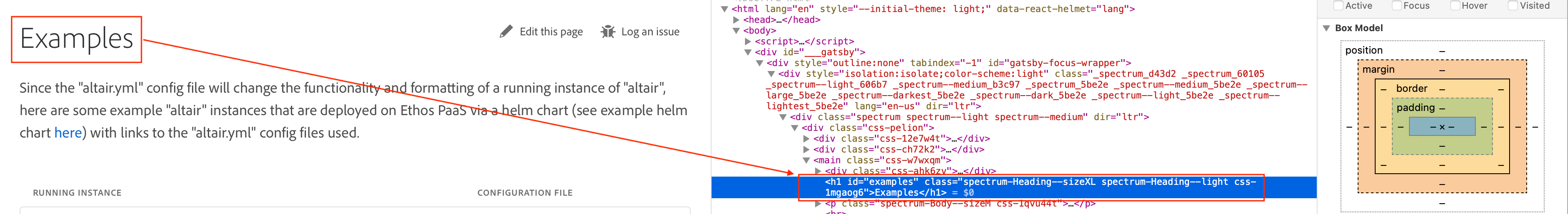 json schema h1 styling not like heading component · Issue #186 · adobe ...