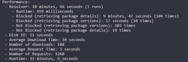 Performance issue · Issue #2603 · fsprojects/Paket · GitHub
