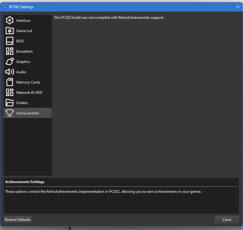 [BUG]: Can't compile with Achievements disabled · Issue #8457 · PCSX2/pcsx2 · GitHub