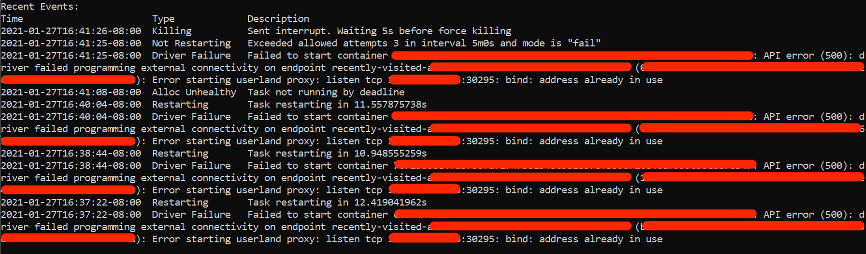 Nomad allocating in-use ports conflicting with dynamic port range · Issue #4285 · hashicorp ...