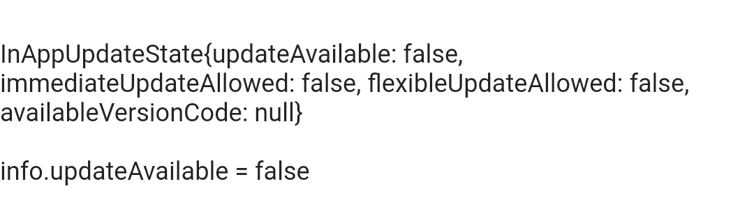 Issues Getting Update Details · Issue 36 · Jonasbark Flutter In App Update · Github