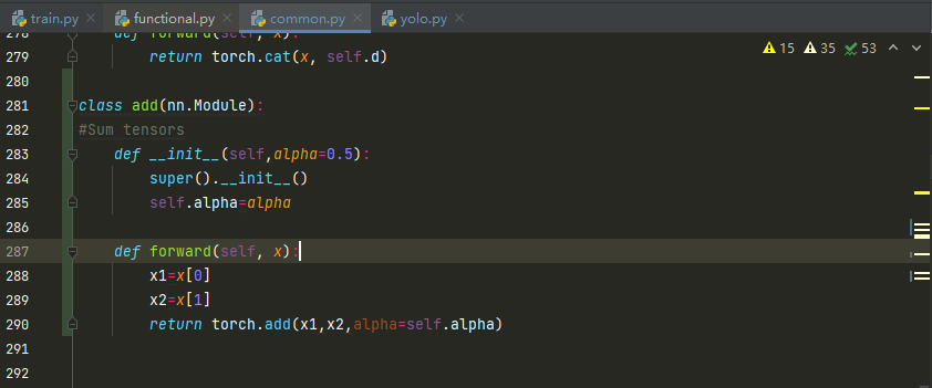 I want to add the torch.add() function to common.py, how should I write ...