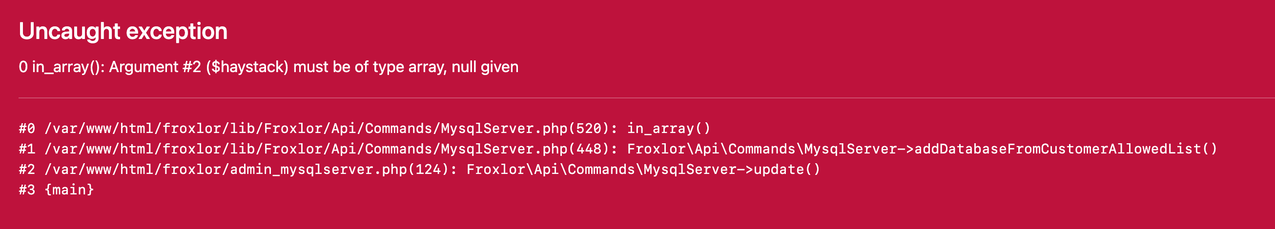 Cannot allow customer to use MySQL server if allowed_mysqlserver field is empty · Issue #1123 ...