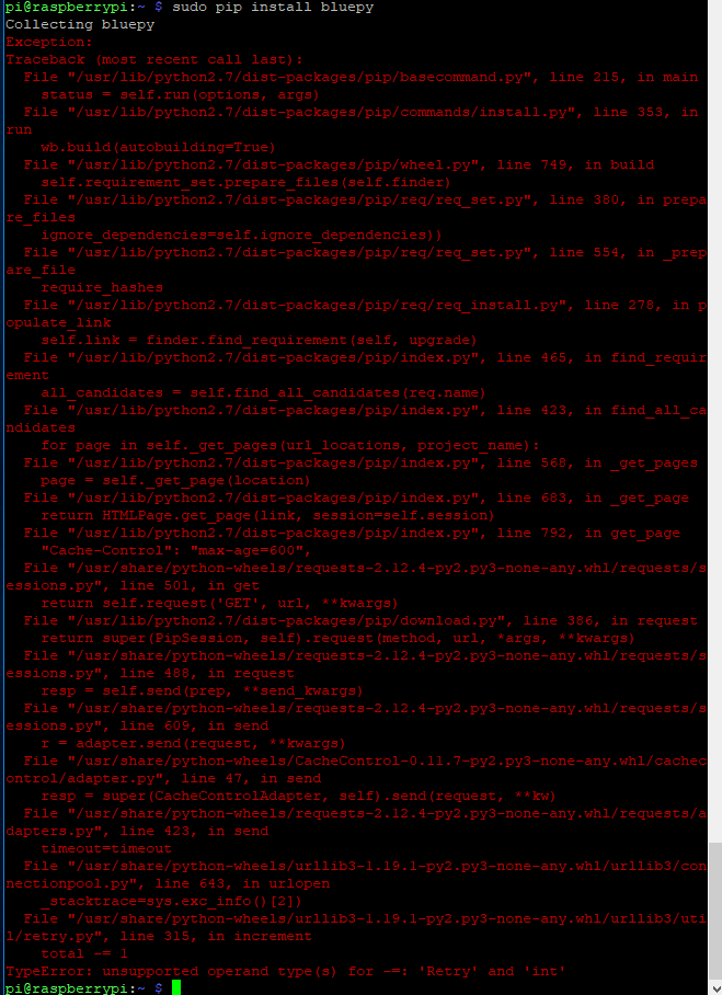 Failed to install bluepy with all means · Issue #199 · IanHarvey/bluepy · GitHub