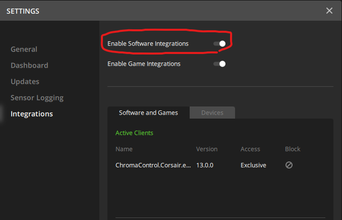 Steps for activating Chroma Control (Corsair) · Issue #119 · ChromaControl/ChromaControl · GitHub