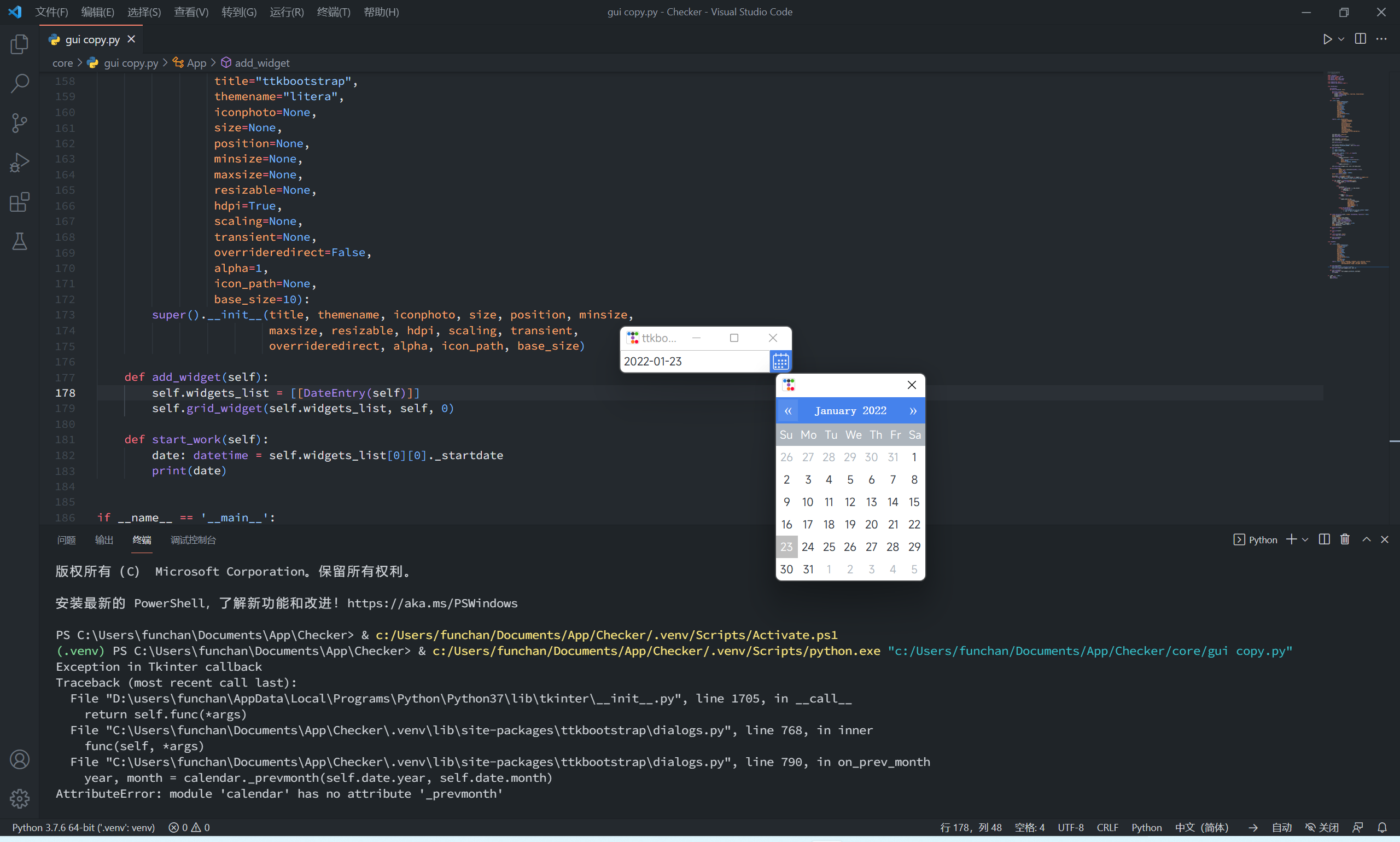 AttributeError: module 'calendar' has no attribute '_prevmonth' · Issue ...