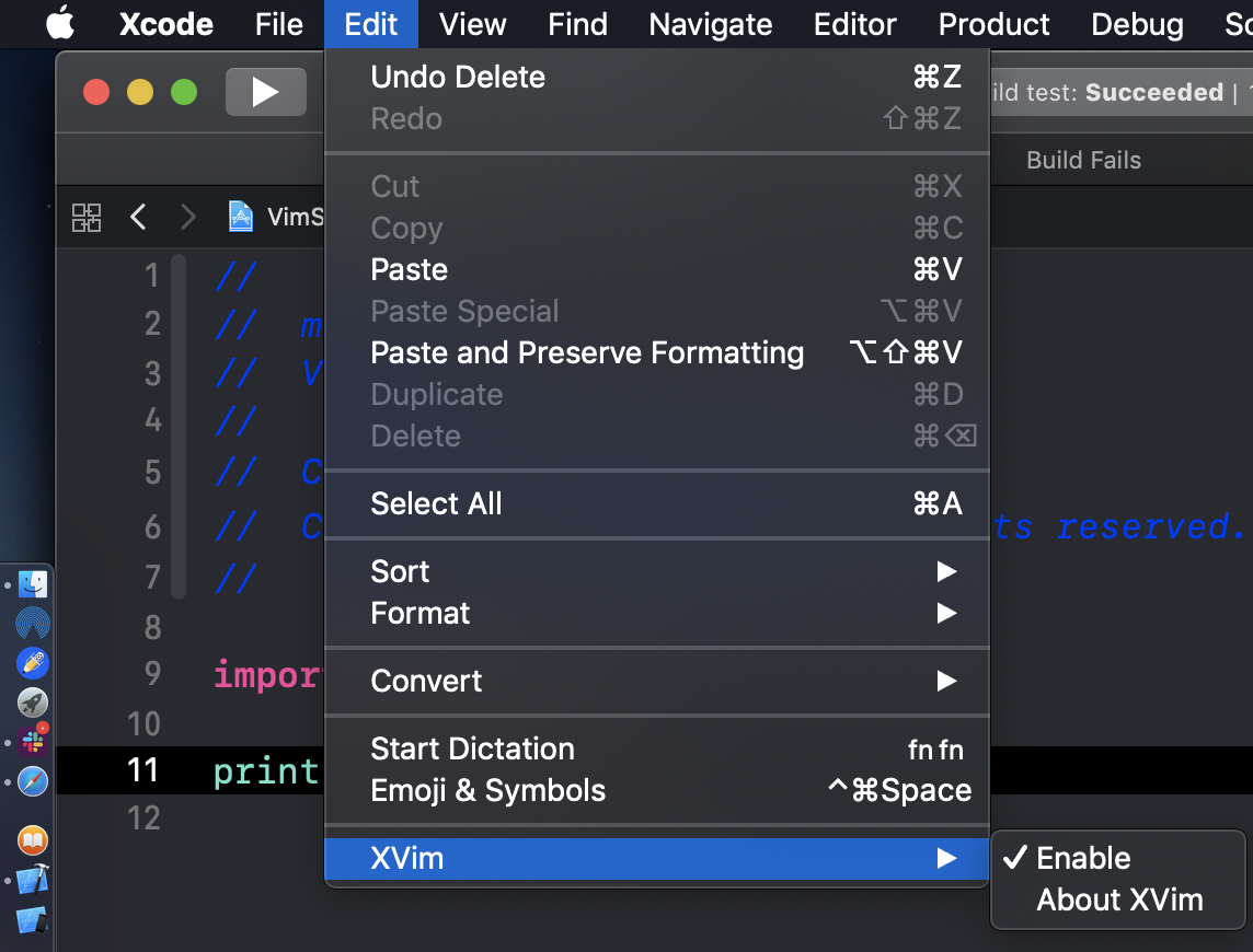 Toggle XVim (enable/disable) · Issue #279 · XVimProject/XVim · GitHub