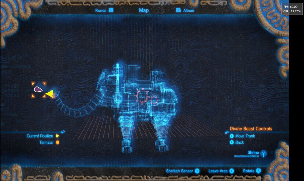 [ZELDA BOTW] graphic issue on Divine Beast Ruta map when using Nvidia FXAA · Issue #531 · cemu ...