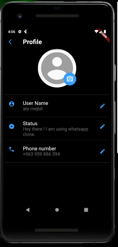 GitHub - alaaMejbil/whatsapp-clone-app: A chat app made by Flutter and ...