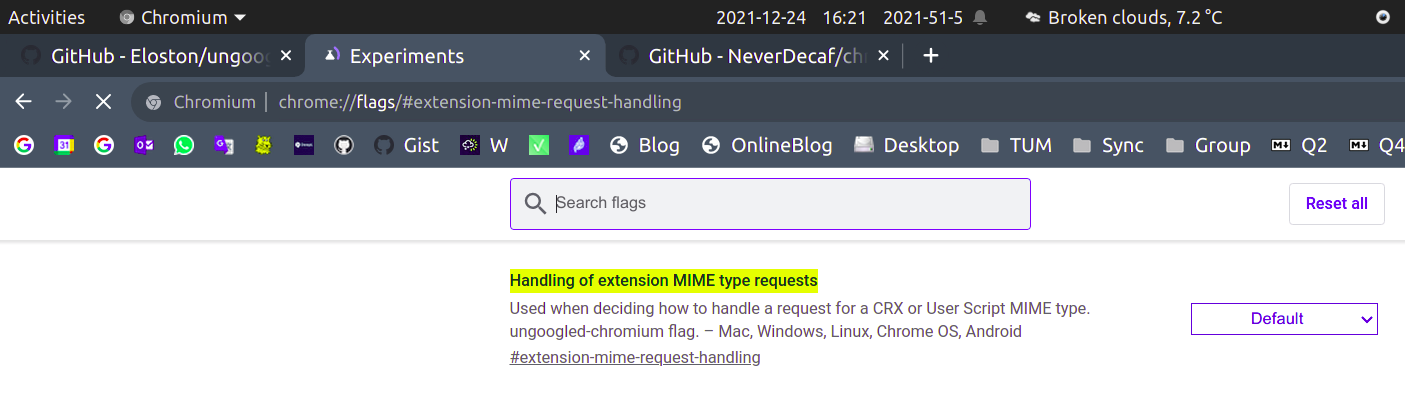 Extension installation: page unresponsive · Issue #1780 · ungoogled-software/ungoogled-chromium ...