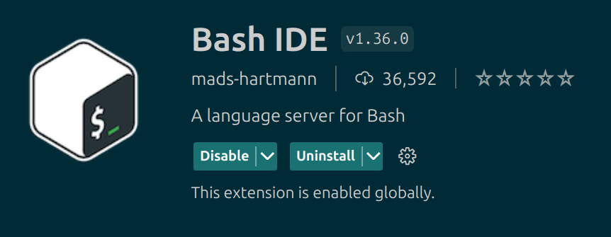 Vscode No Symbols Found In Bash Script · Issue 833 · Bash Lspbash Language Server · Github