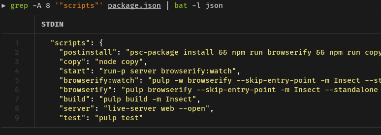 Output the content of grep using bat? · Issue #1144 · sharkdp/bat · GitHub