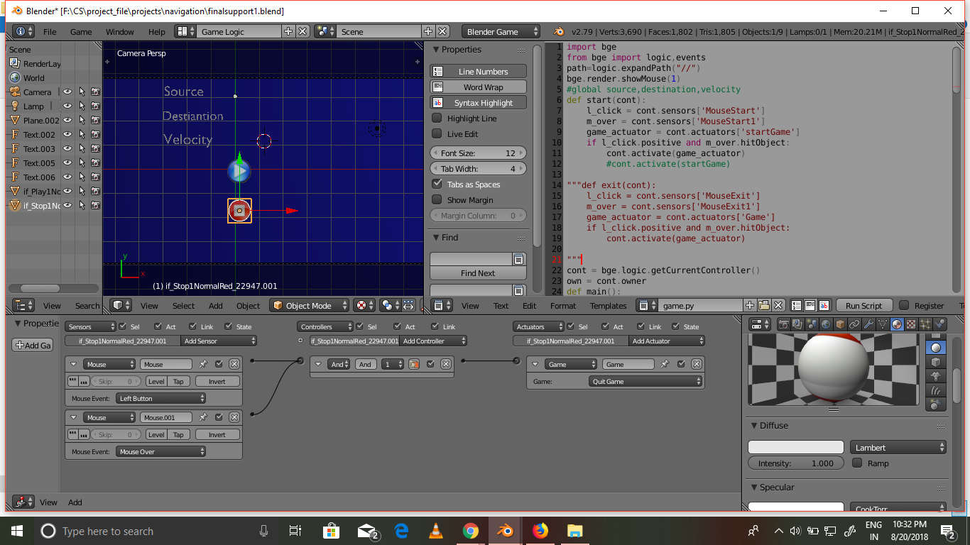 GitHub - amansinghrehal/3D-Navigation-System: code and screenshotes