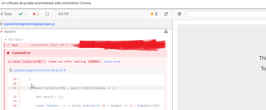 Unable to connect multiple DB · Issue #6621 · cypress-io/cypress · GitHub