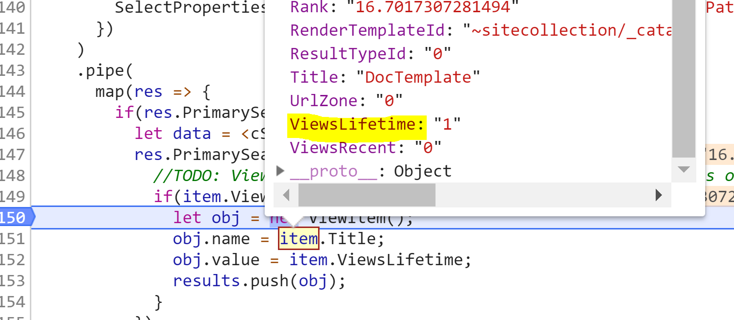 Issue with SearchResult interface ViewsLifetime property · Issue #191 · pnp/pnpjs · GitHub