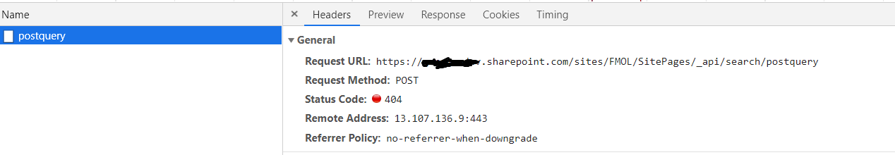 sp.search postquery 404 on modern page that is not home.aspx · Issue #679 · pnp/pnpjs · GitHub