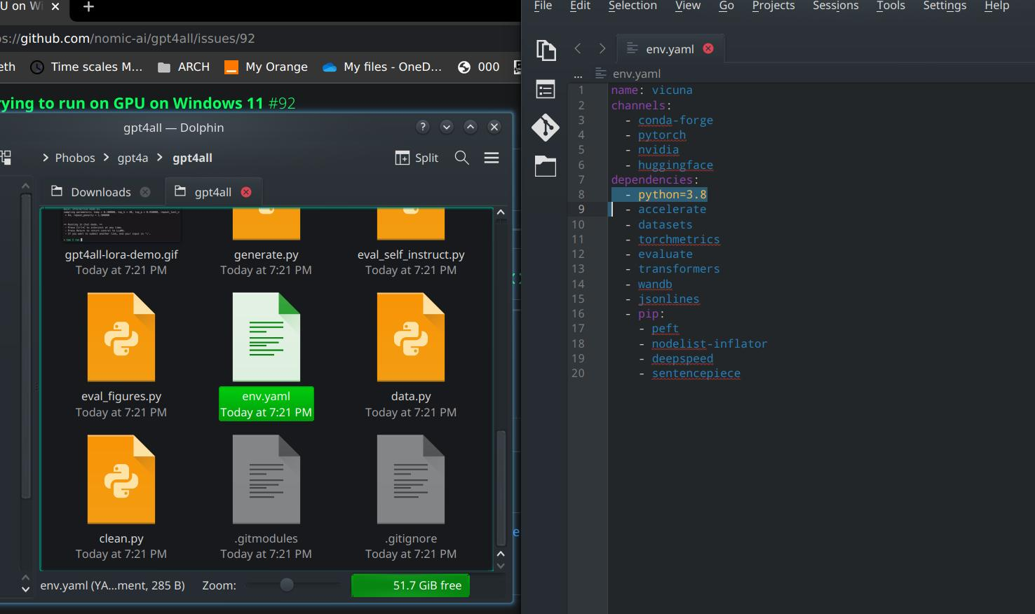 Trying to run on GPU on Windows 11 · Issue #92 · nomic-ai/gpt4all · GitHub