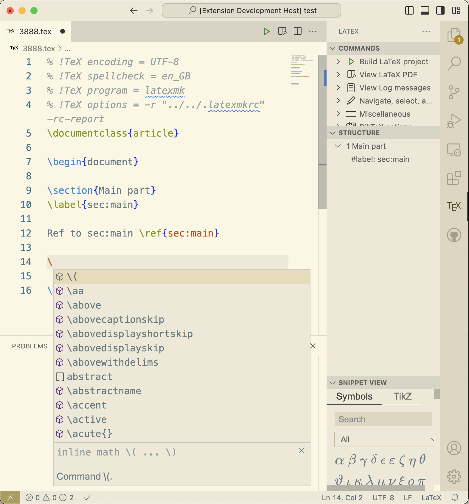 Problem Upgrading form 9.10.0 to 9.11.0 · Issue #3888 · James-Yu/LaTeX-Workshop · GitHub