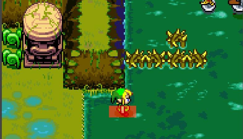 [Game] The Legend of Zelda: The Minish Cap - Link sprite becomes ...