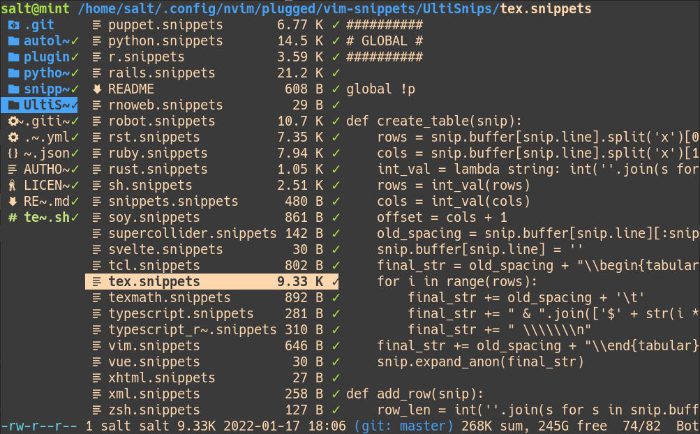 Can't load .tex snippets · Issue #260 · neoclide/coc-snippets · GitHub