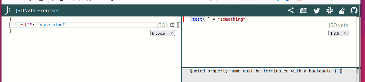 Matching a field with a name that contains spaces or special charecters · Issue #466 · jsonata ...